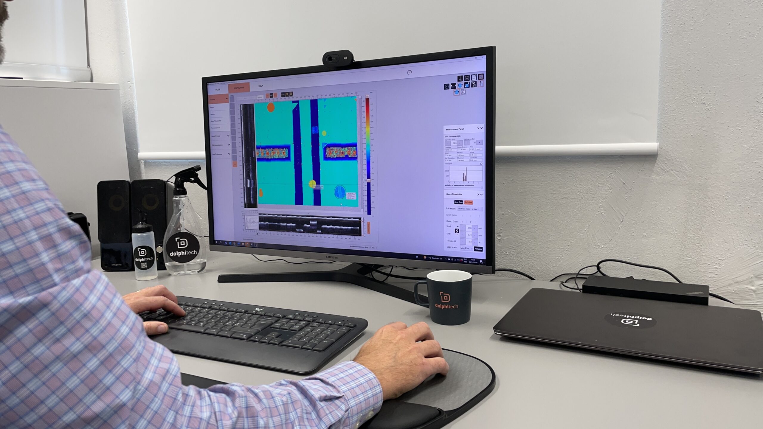 Enhancing ultrasonic inspections with dolphitech’s software suite - Dolphitech